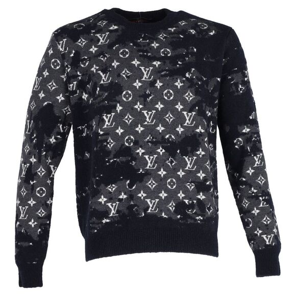 Louis Vuitton | Sweaters | Louis Vuitton 22 Lv Monogram Pullover In ...